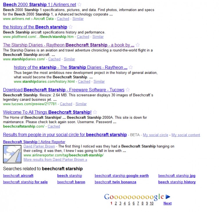 google spaceship : AirlineReporter