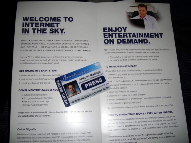 AA Instructions : AirlineReporter