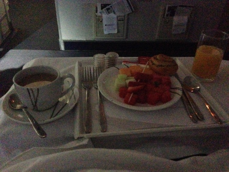 Breakfast arriving in Buenos Aires : AirlineReporter
