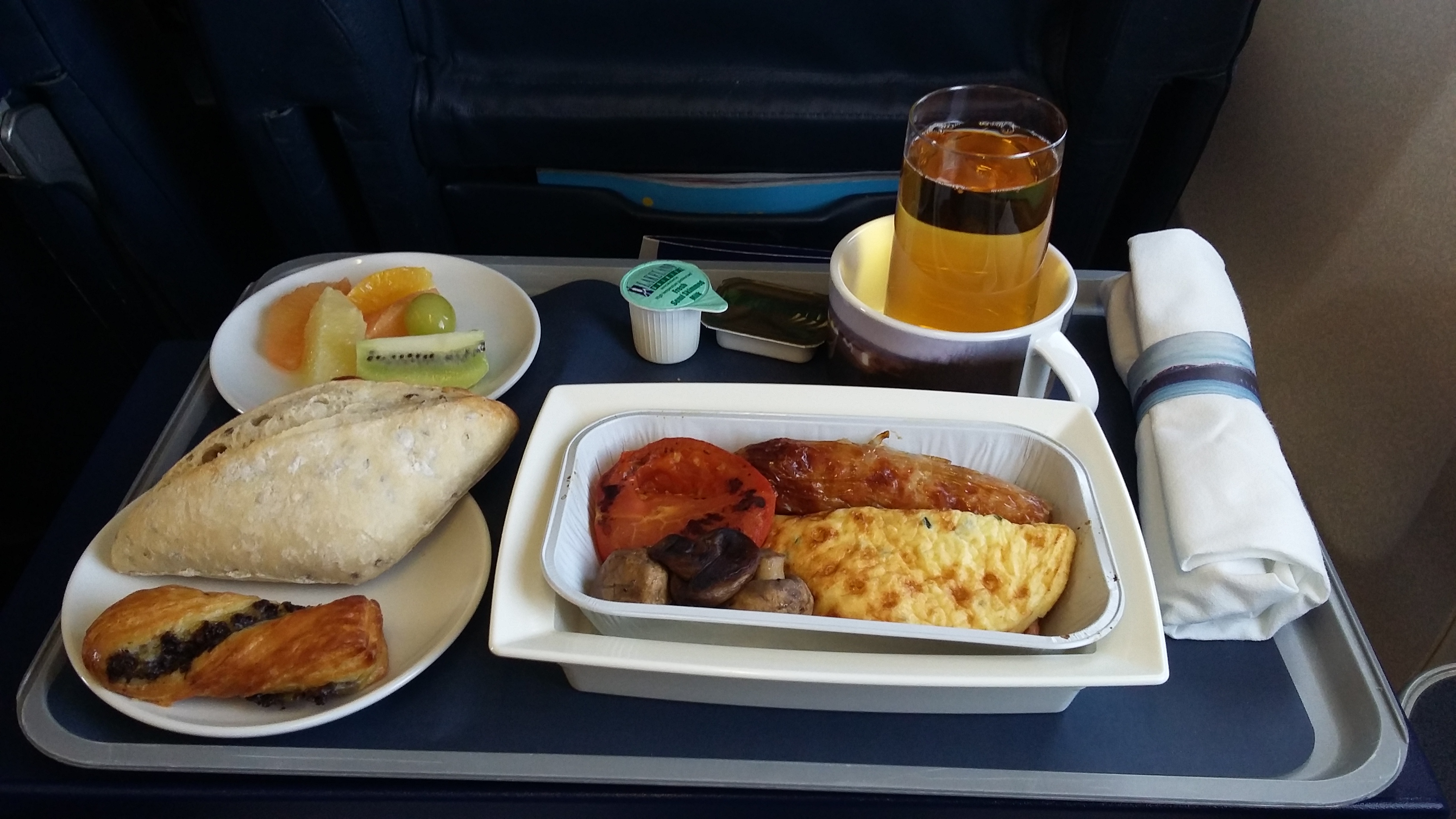 Club Europe’s full breakfast offering : AirlineReporter