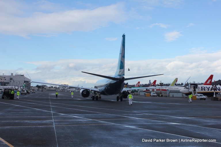 The Boeing 737 MAX Completes First Flight (and Landing) : AirlineReporter