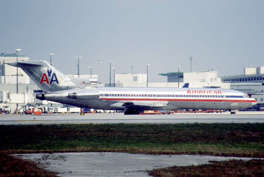 An American Boeing 727 Prepares to Fly to the National Airline History ...