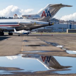 An American Boeing 727 Prepares to Fly to the National Airline History ...