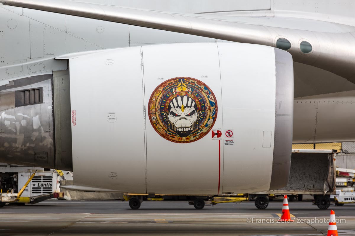 PHOTOS: Iron Maiden’s “Ed Force One” 747 Rocks Seattle! : AirlineReporter