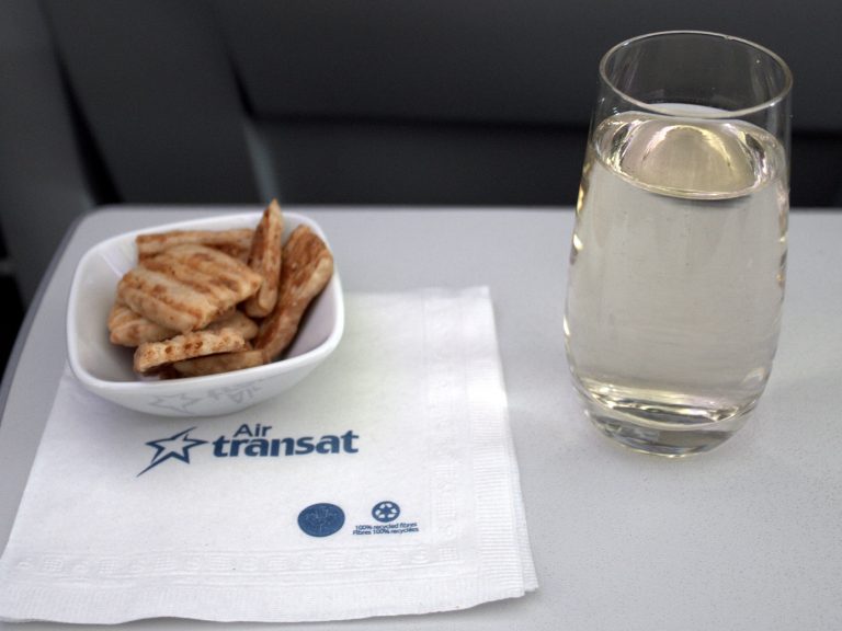 Flying Air Transat Club Class from Manchester to Vancouver ...