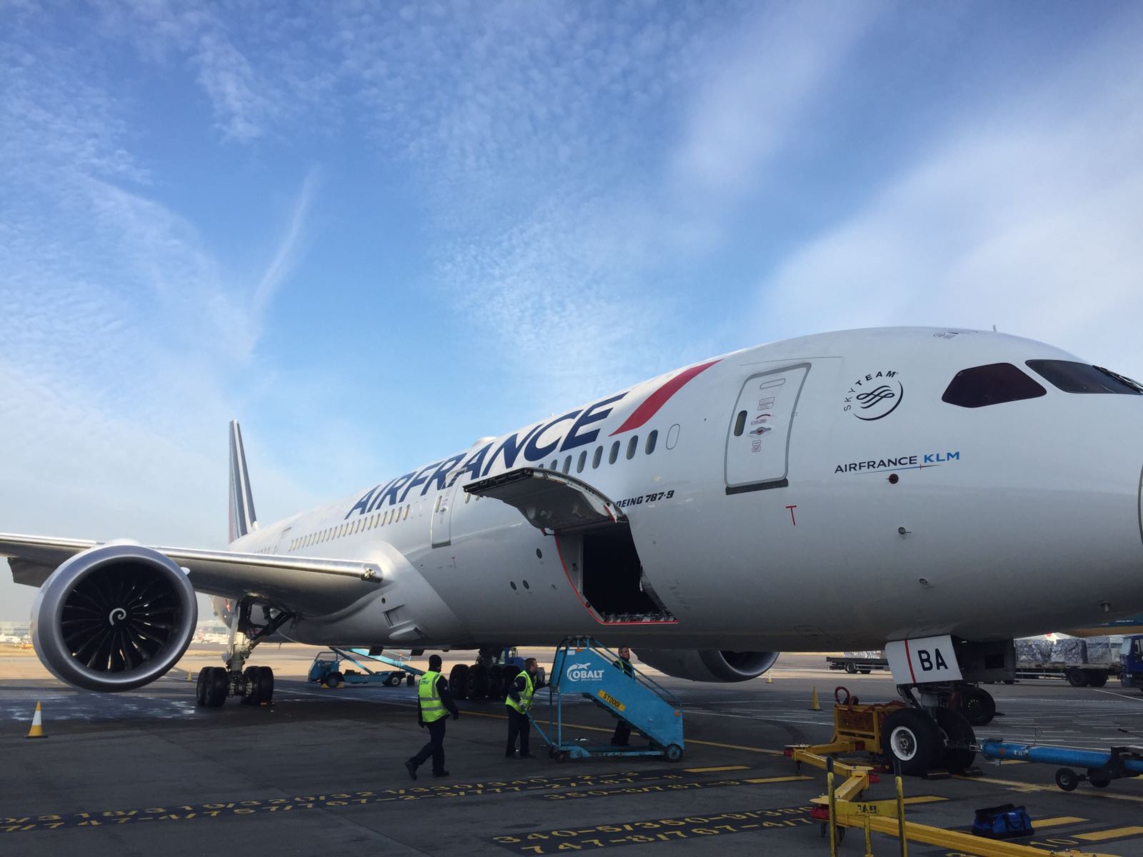 AF 787 at Heathrow | Air France : AirlineReporter