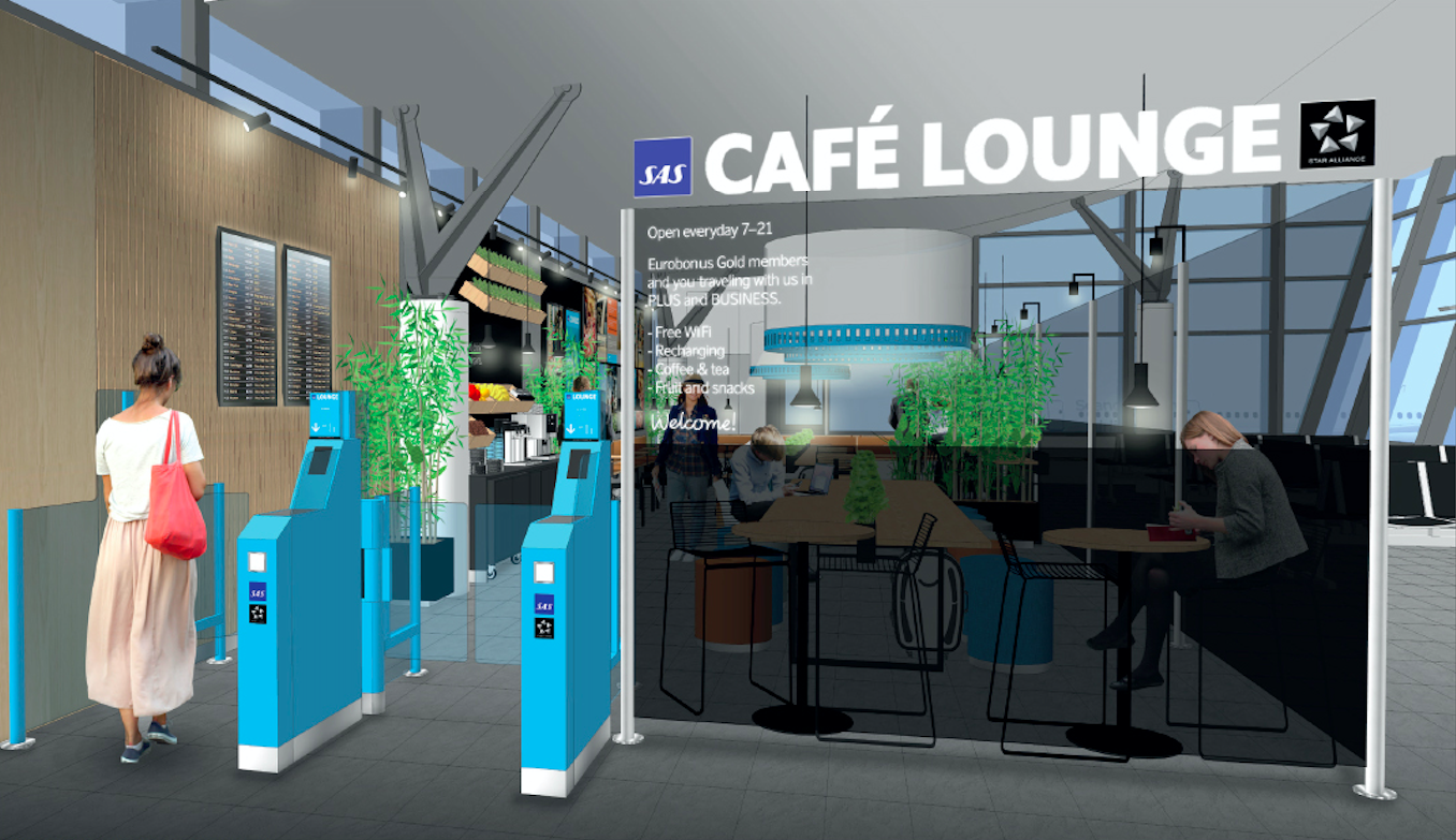 Anything But Ordinary: Scandinavian Airlines’ “Next-Gen” Lounge in Oslo : AirlineReporter