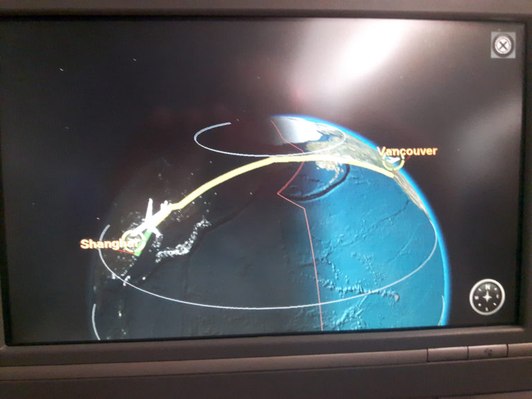 Flight map PVG : AirlineReporter