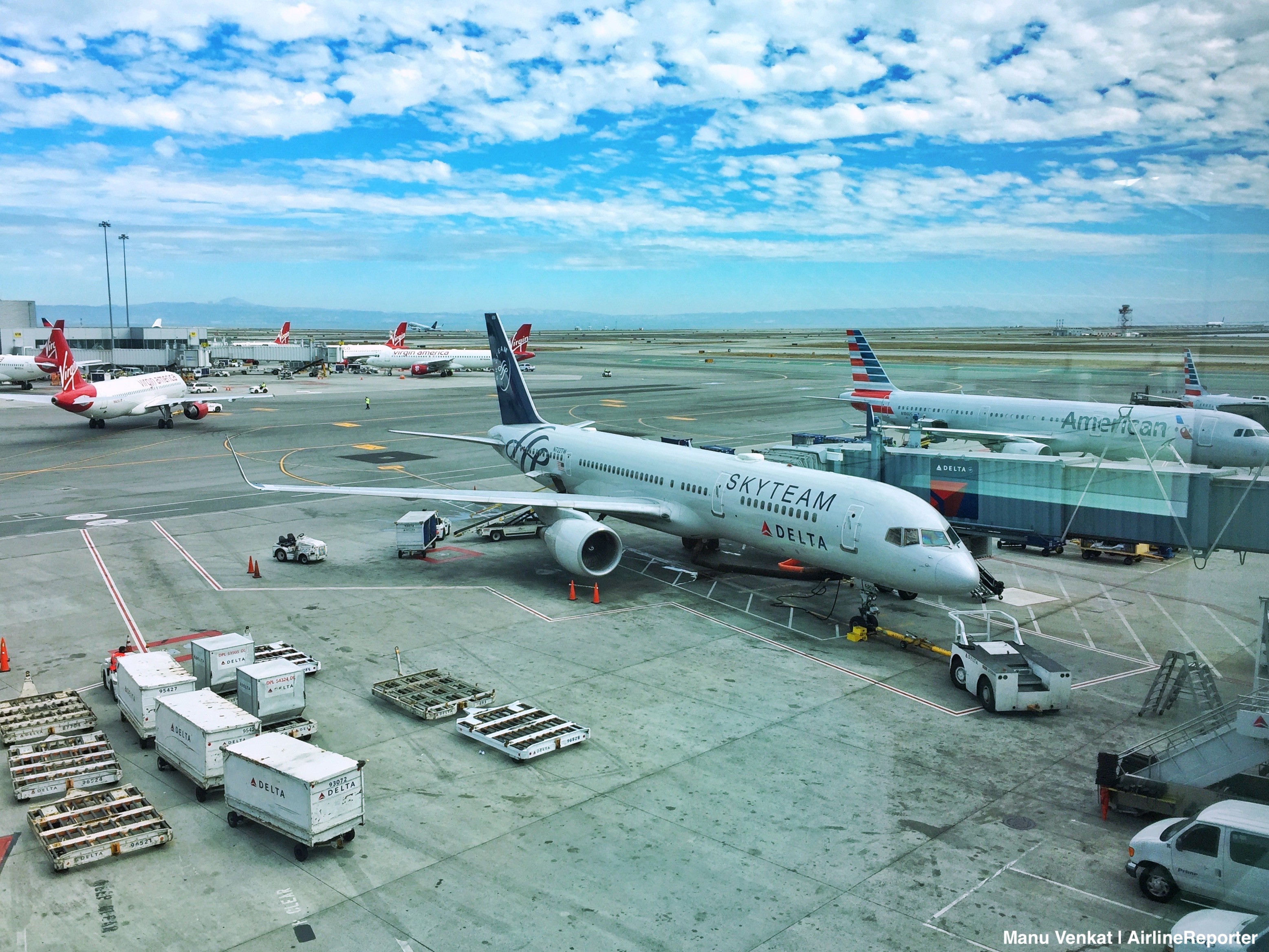 A Room With A View: Delta Sky Club at San Francisco Airport ...