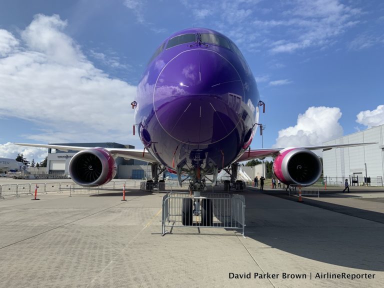 Go Touch a Pink & Purple Boeing 787-9 Dreamliner in Seattle ...