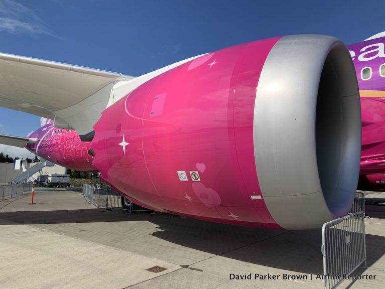Go Touch a Pink & Purple Boeing 787-9 Dreamliner in Seattle ...