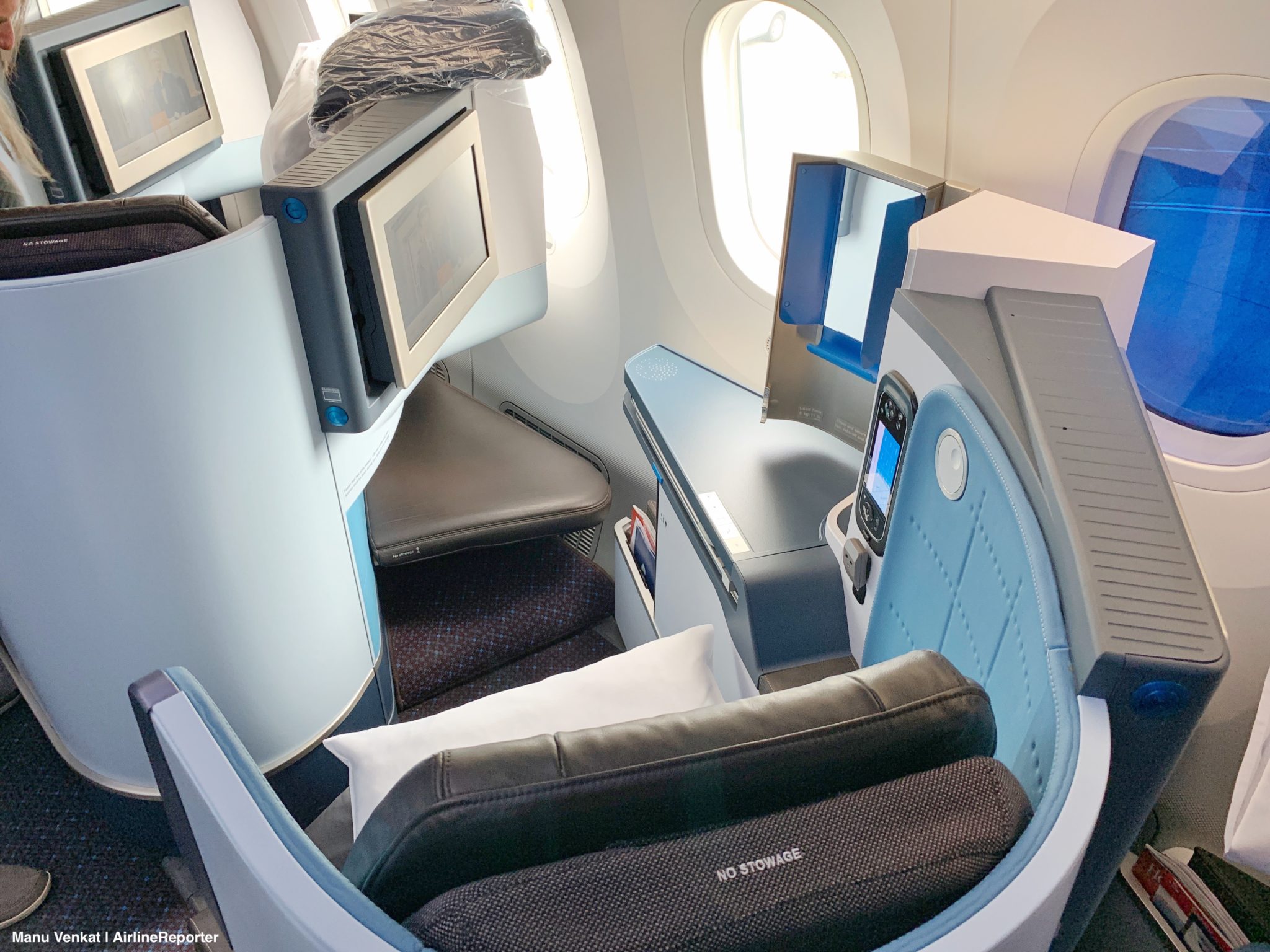 Something New Something Blue Flying Klms 787 9 Dreamliner Business Class Airlinereporter