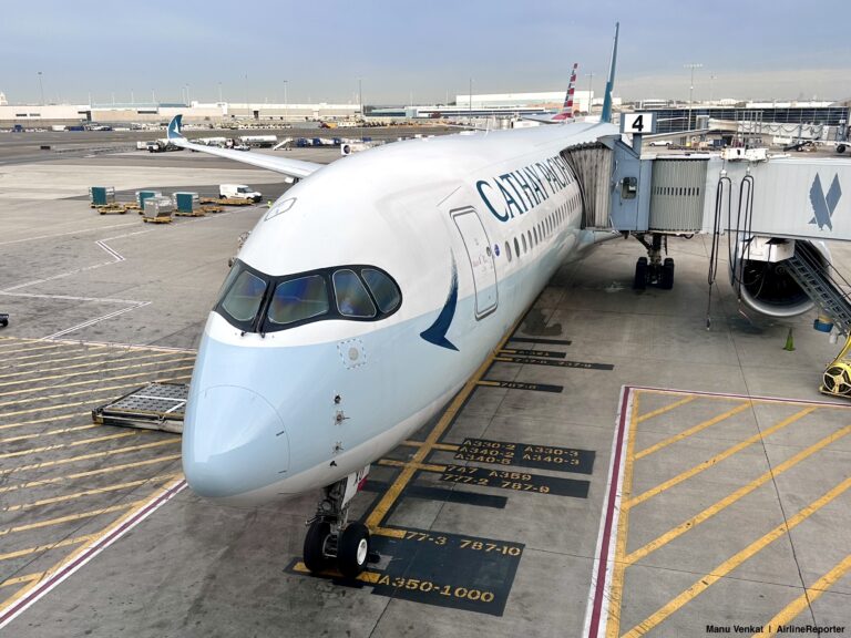 Photo + Video Report: Cathay Pacific A350 Premium Economy : AirlineReporter