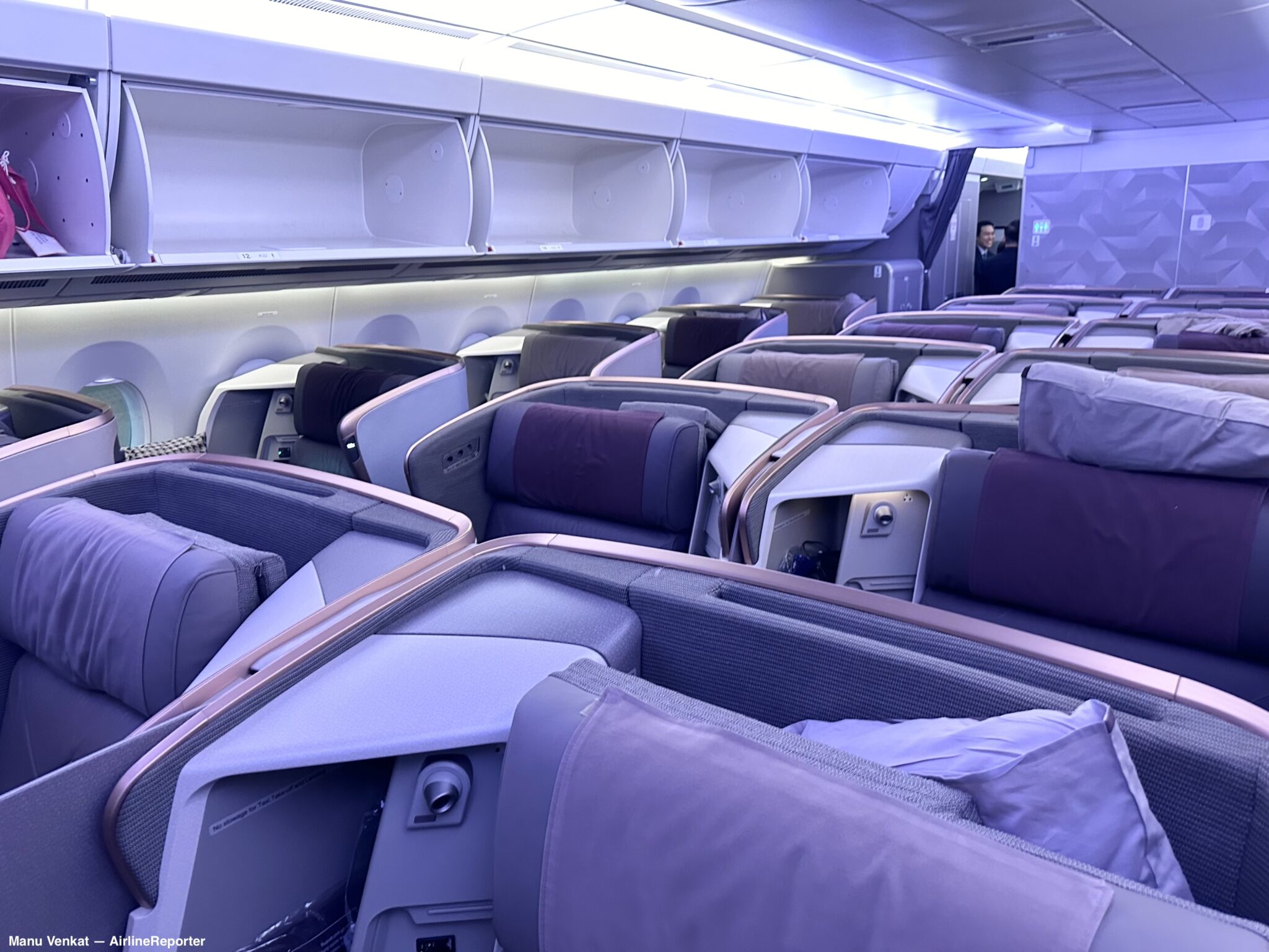 Singapore Airlines A350-900ULR Business Class: Time Flies on the World ...