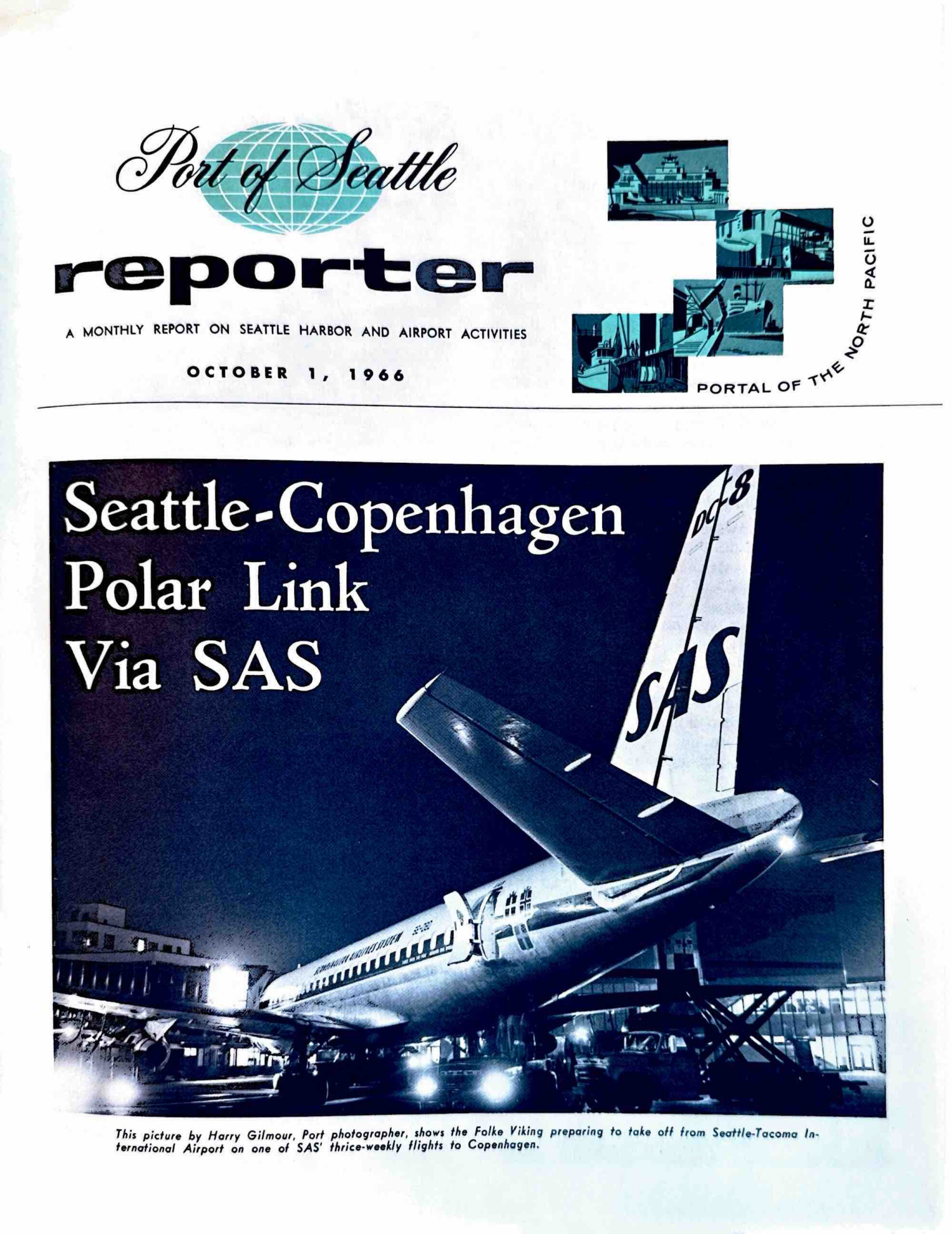 SAS makes historic return to SEA : AirlineReporter